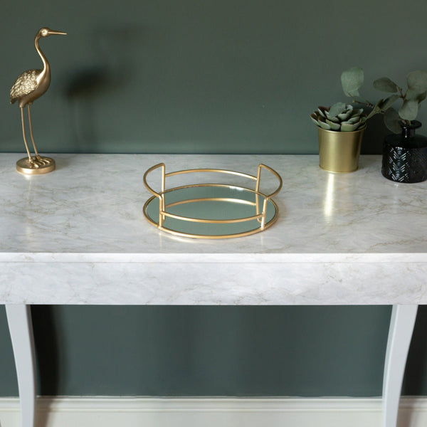 Grey Marble Effect Sticky Back Plastic | Cortes Gold | Vinyl Home