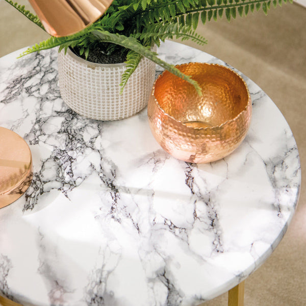 White Marble effect vinyl | Marble Marmi White | Vinyl Home